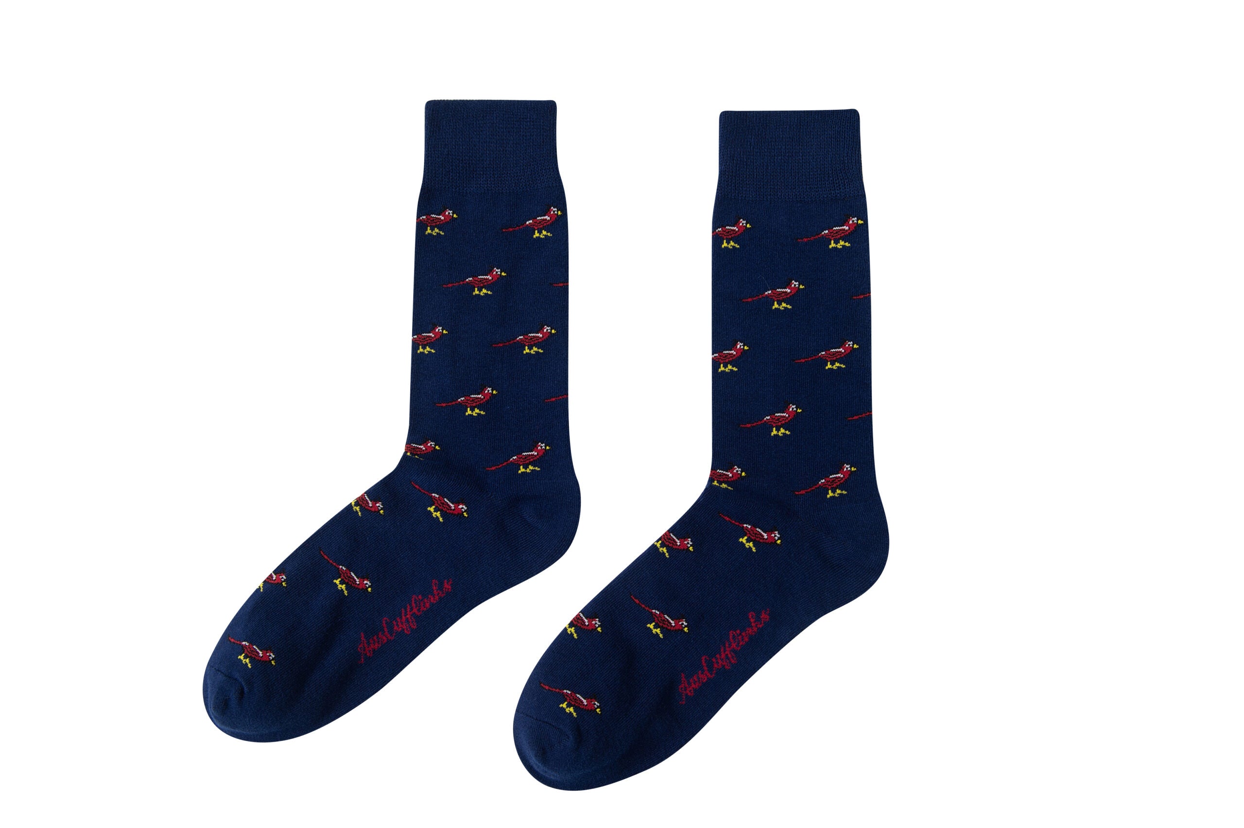 Cardinal Bird Socks – Auscufflinks